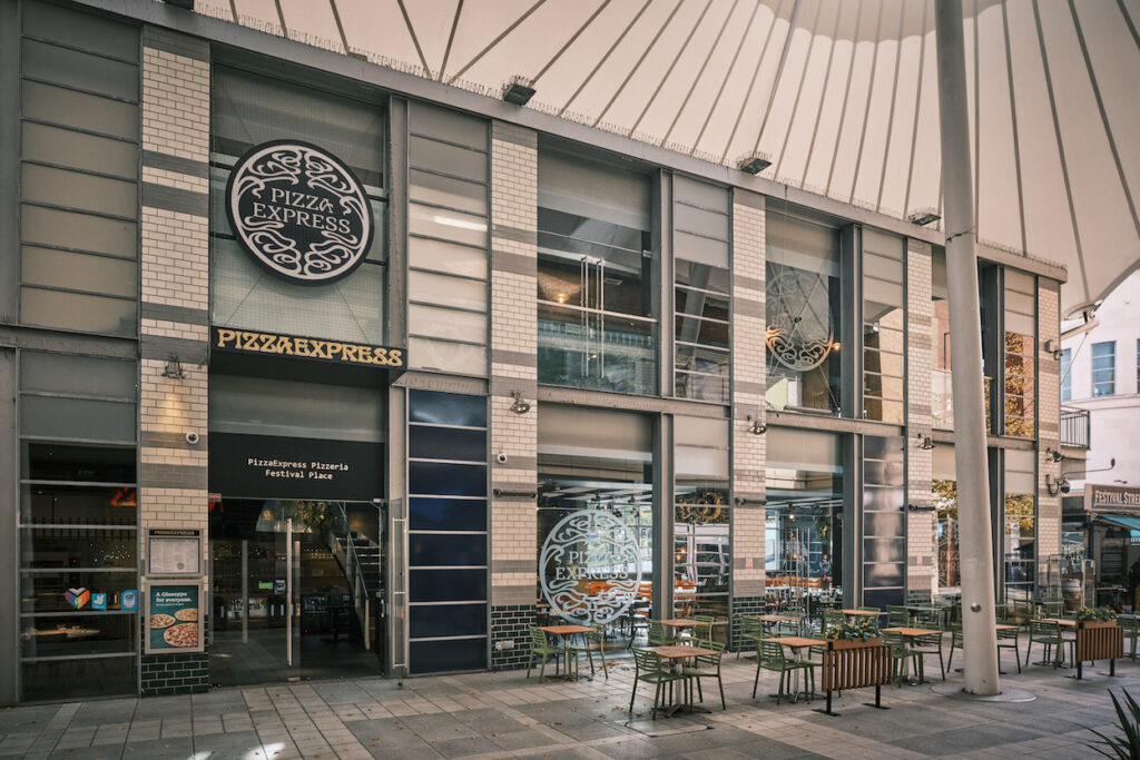 PizzaExpress gets new look at Festival Place | Retail Destination